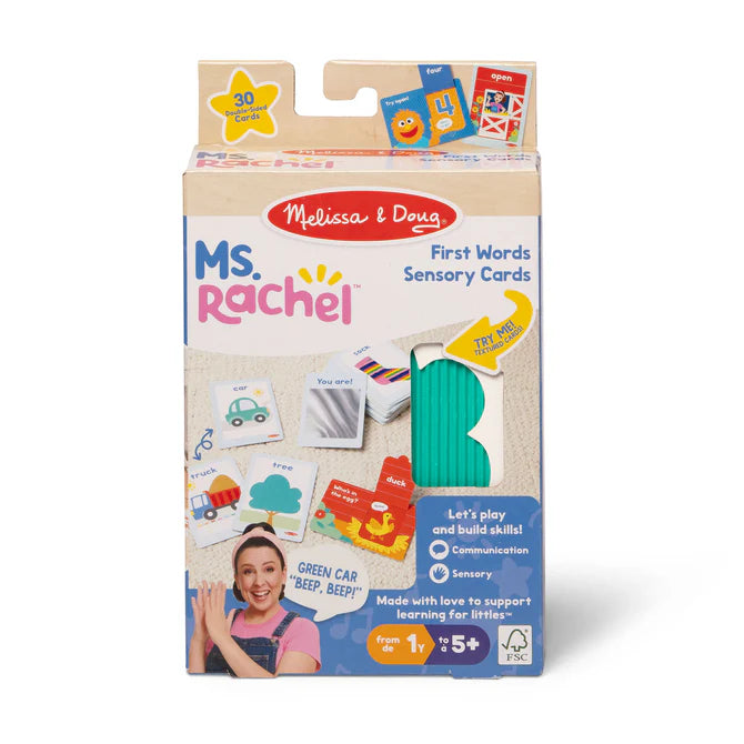 Ms. Rachel 1st Words Flashcards – The Toy Chest