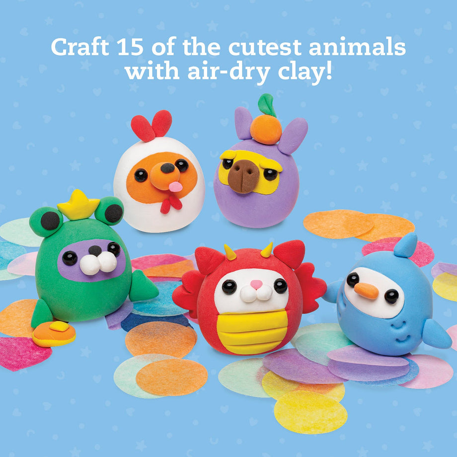 KLUTZ Air-Dry Clay Animal Party! – The Toy Chest